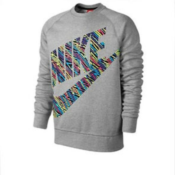 Nike | Sweaters | Vintage Nike Mens Explode Filled Graphic Crew ...